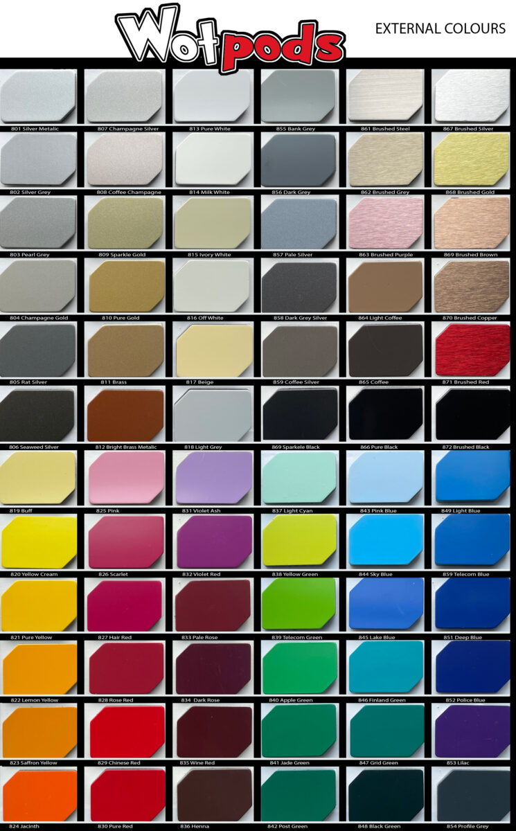 External Colours - Wotpods